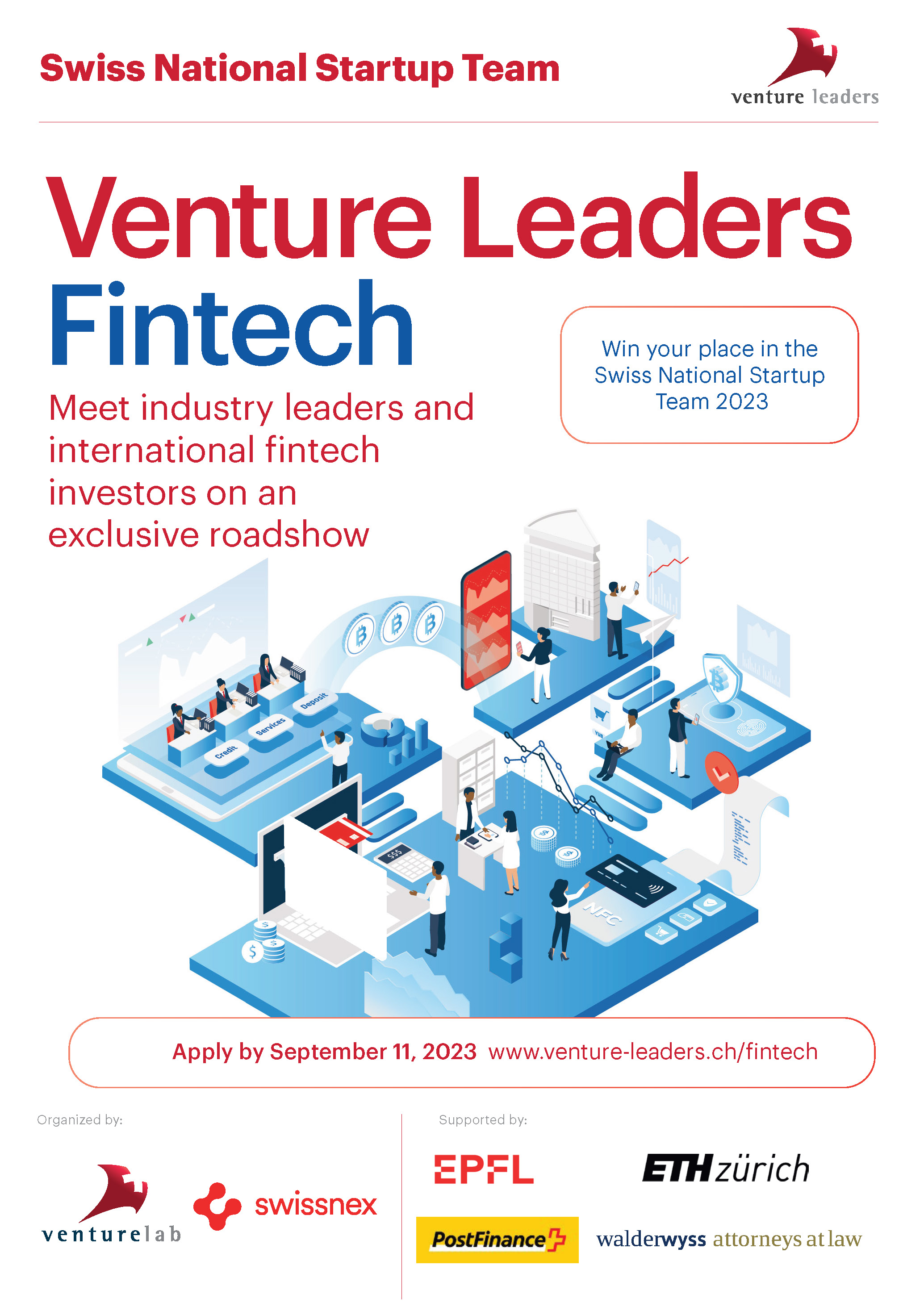 Venture Leaders Fintech - Swiss National Fintech Team - Venturelab