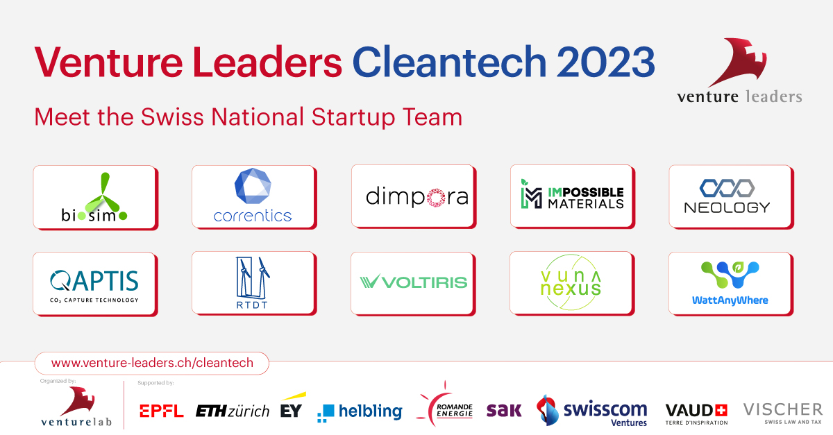 Venture Leaders Cleantech 2023: 10 innovative startups will accelerate ...